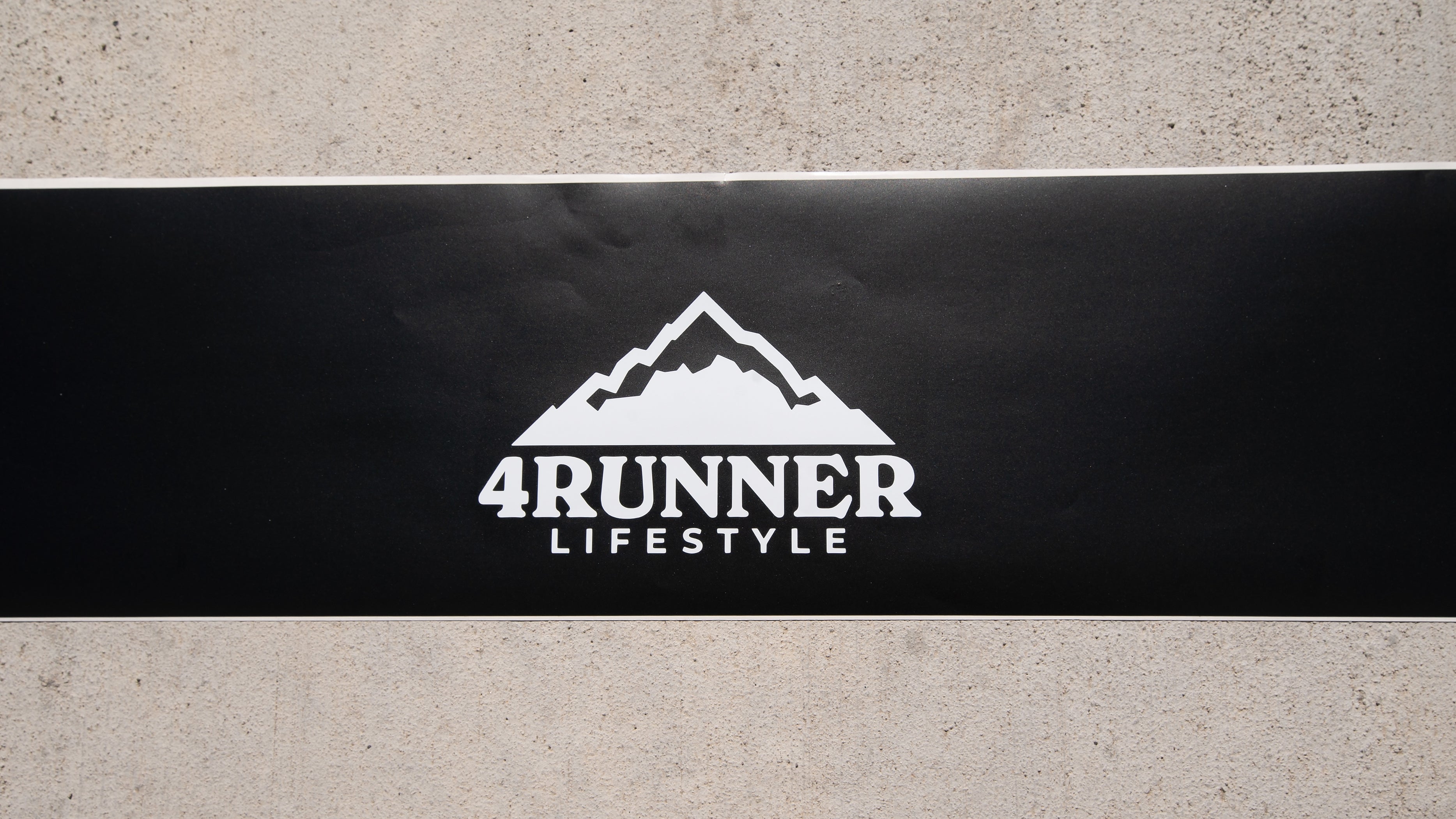 4Runner Lifestyle Windshield Banner