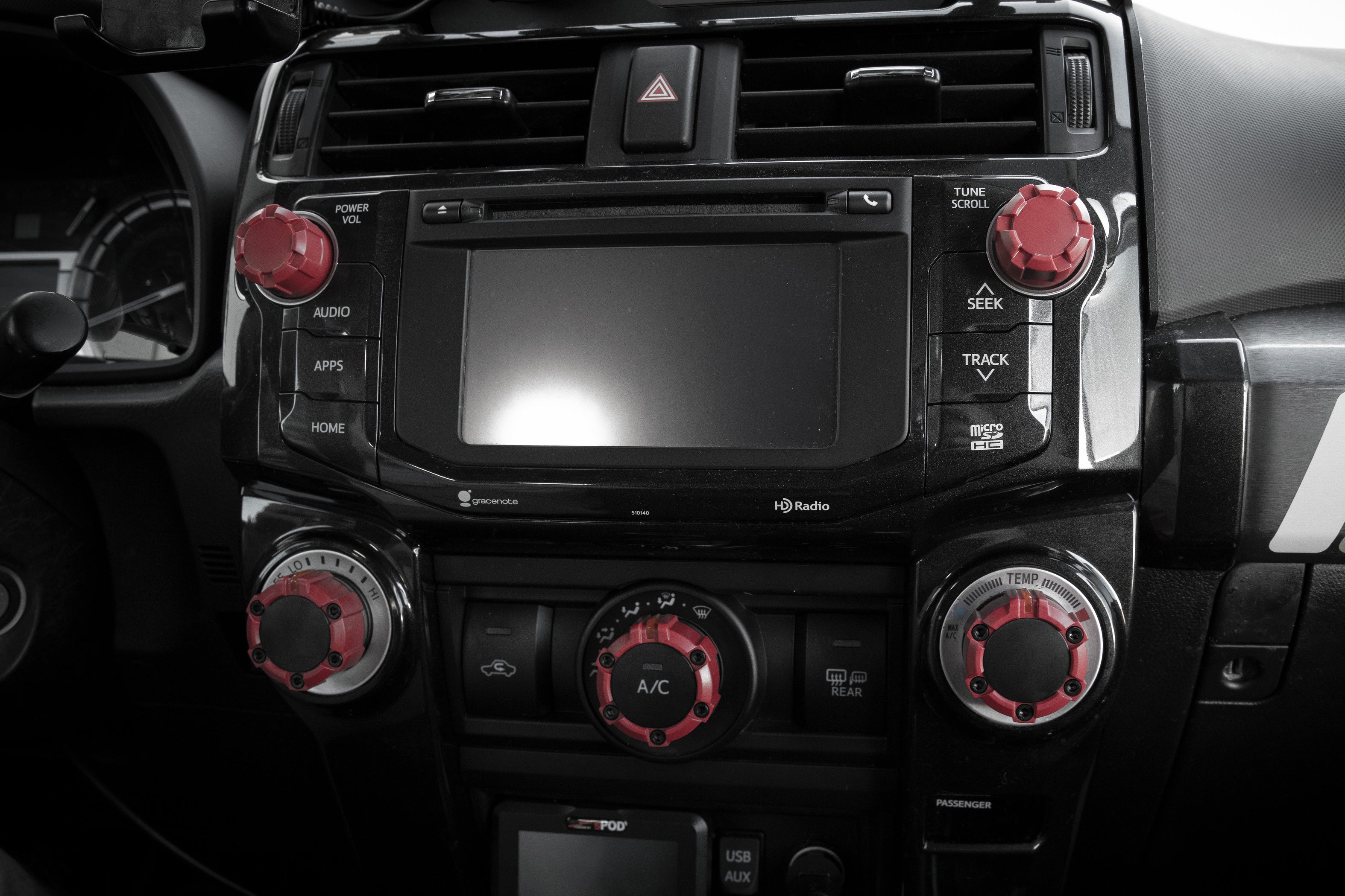AJT Design Climate & Radio Knobs For 4Runner (2010-2024) — 4Runner ...