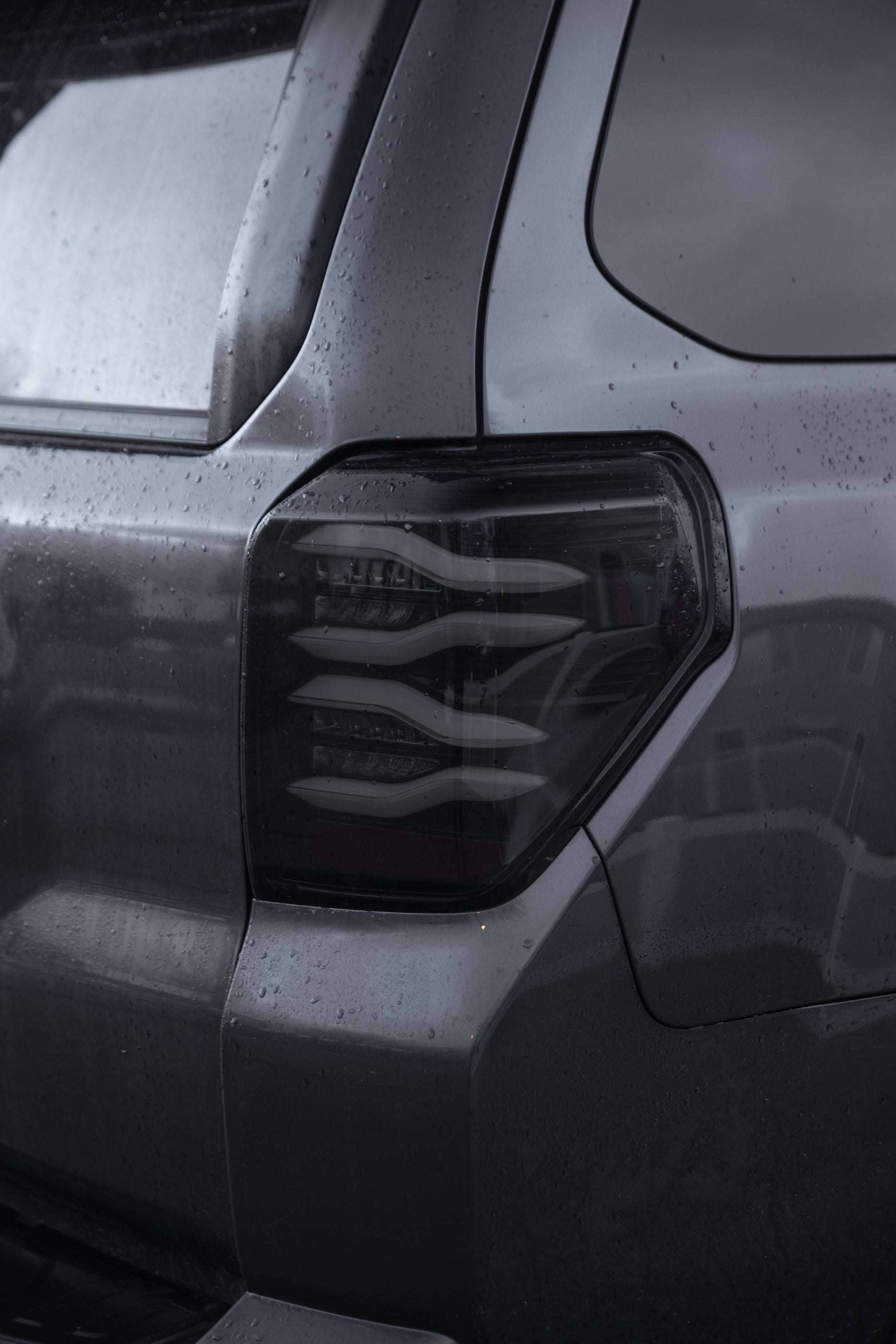 AlphaRex PRO-Series Jet Black LED Tail Lights For 4Runner (2010-2024 ...