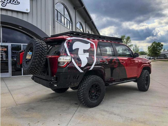 C4 Fabrication Overland Series Rear Bumper For 4Runner (2010-2024 ...