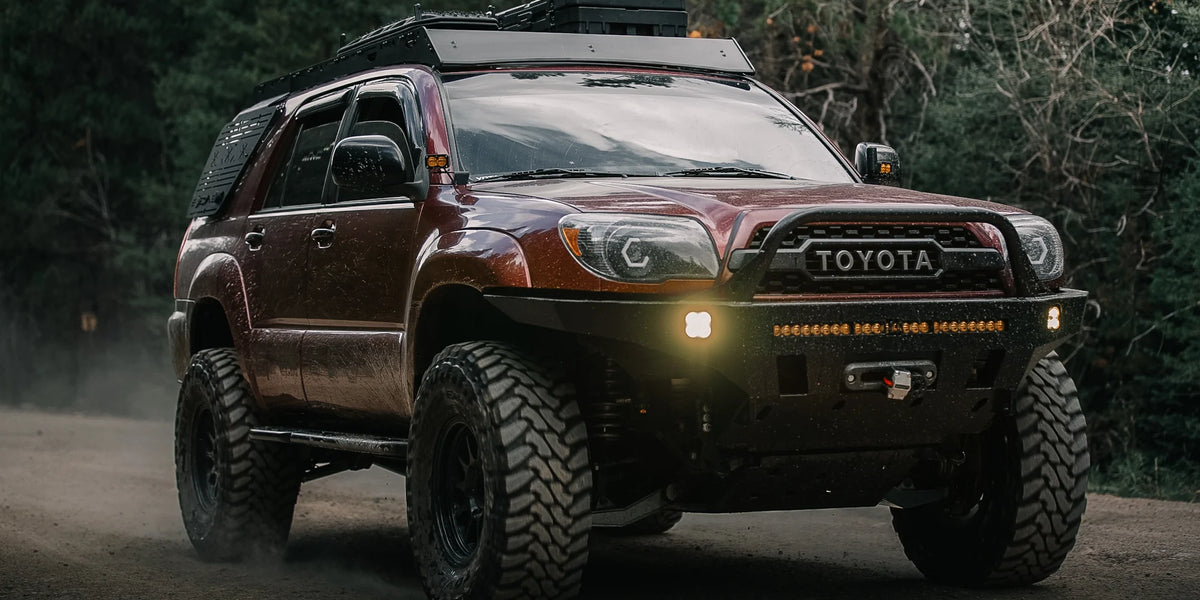 C4 Fabrication Overland Series Front Bumper For 4Runner (2003-2009 ...