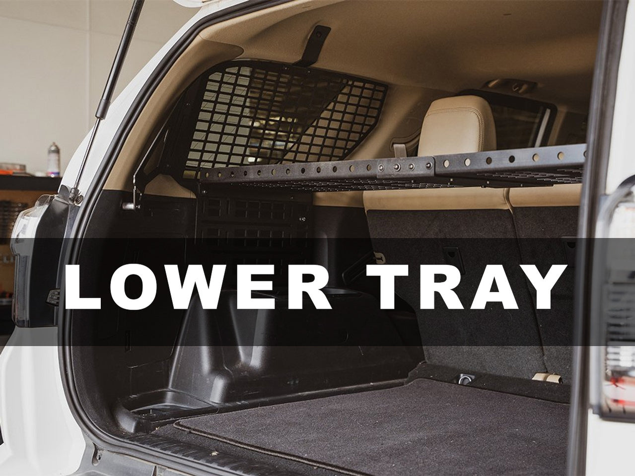 Cali Raised Interior Rear Molle Panel For 4Runner (2010-2024) — 4Runner ...