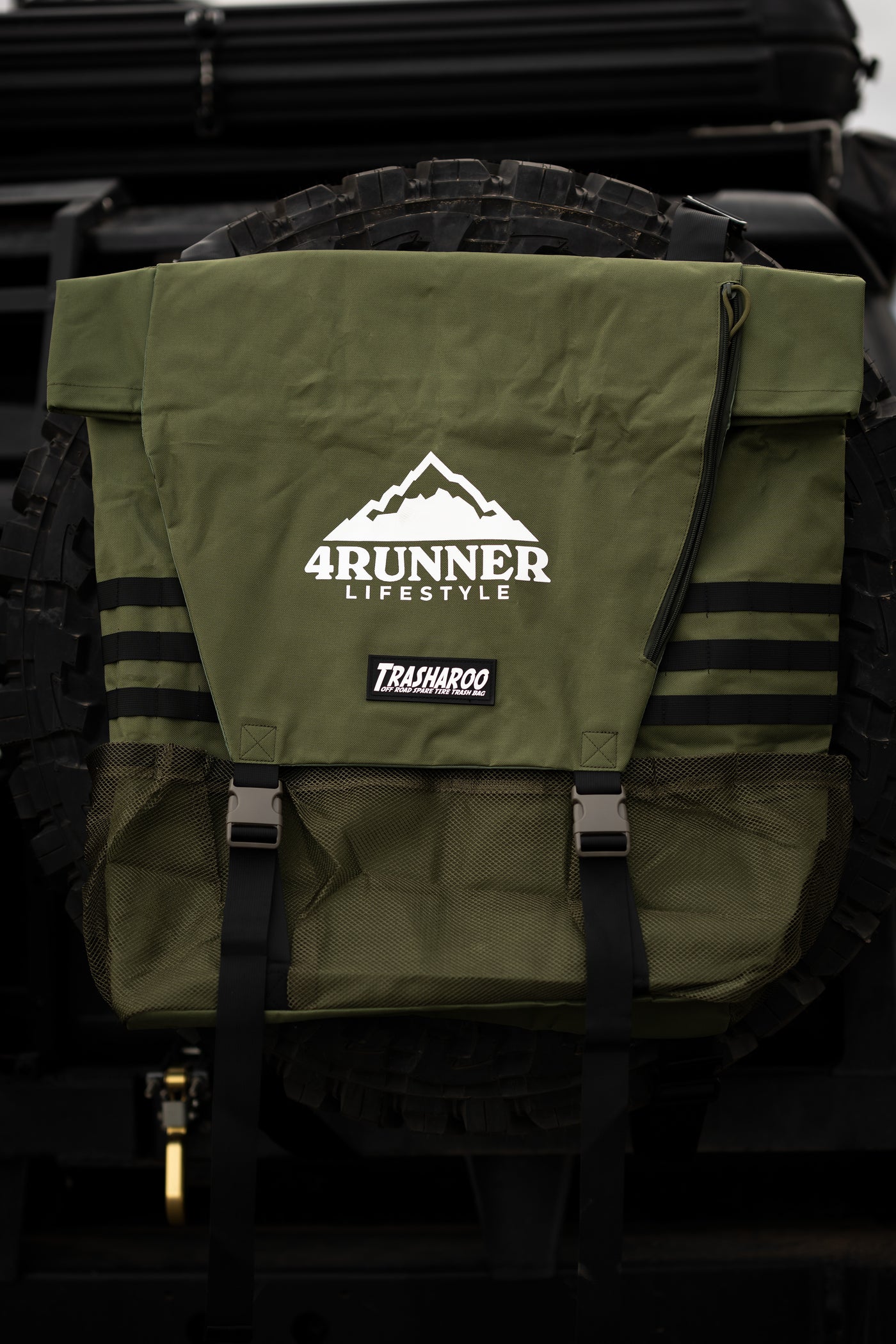 Trasharoo Spare Tire Trash Bag Green — 4Runner Lifestyle