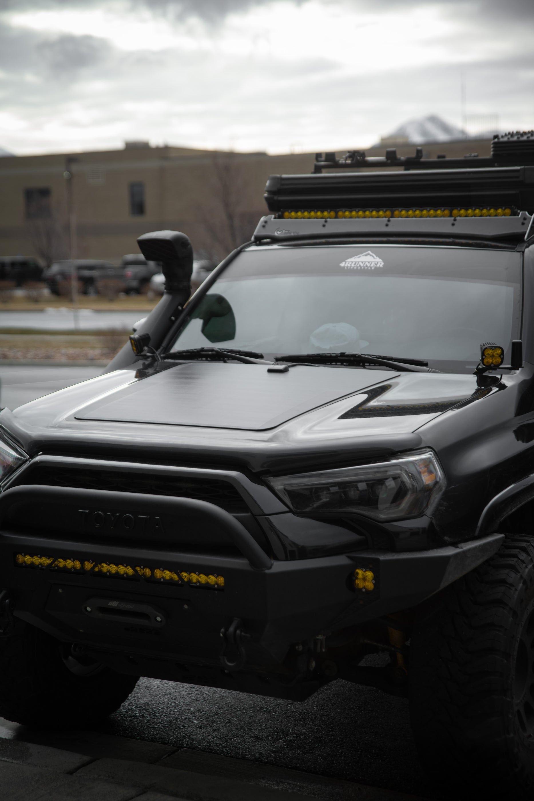 Lensun Solar 100W 12V Car Hood Solar Panel For 4Runner (2003-2024 ...