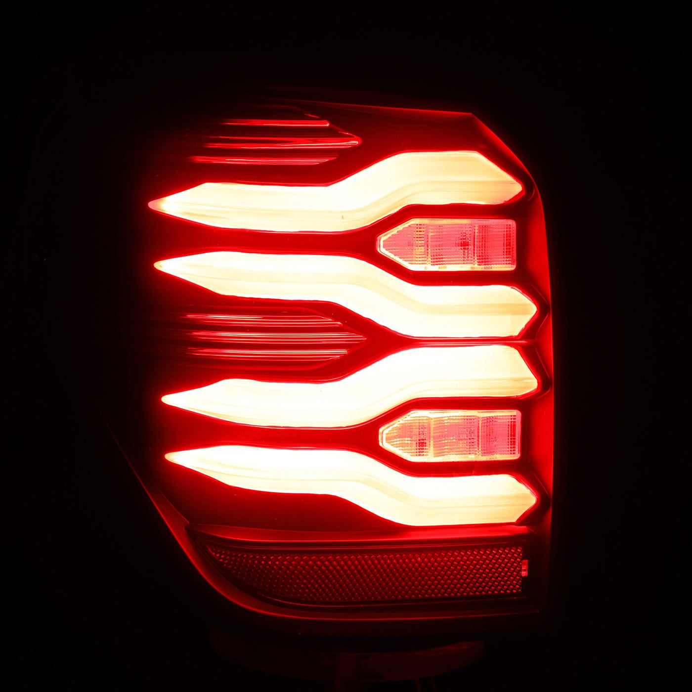 AlphaRex LUXX-Series Black LED Tail Lights For 4Runner (2010-2024 ...