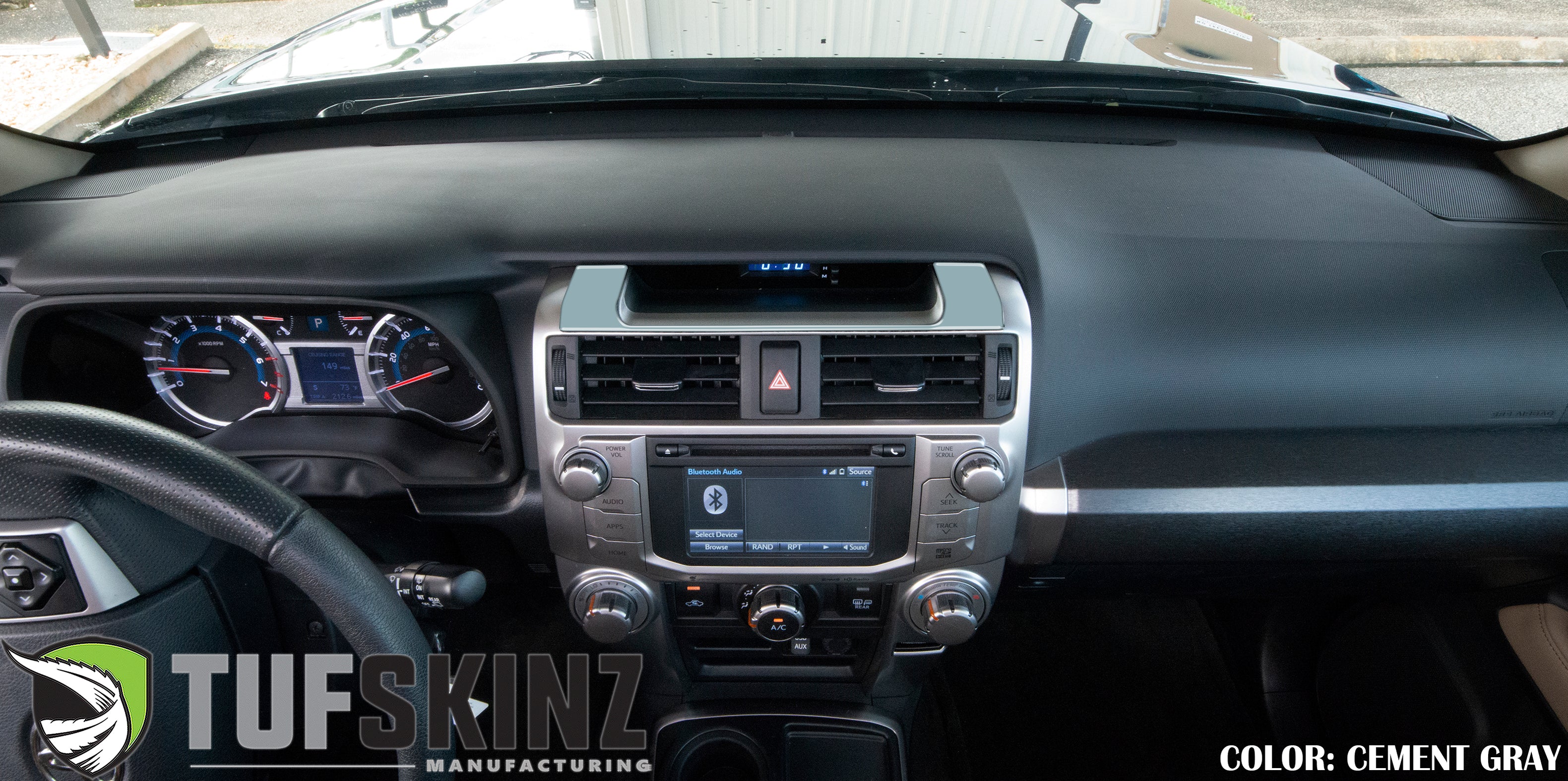 Tufskinz Above Center Air Vent Accent Trim For 4Runner (2014-2024 ...