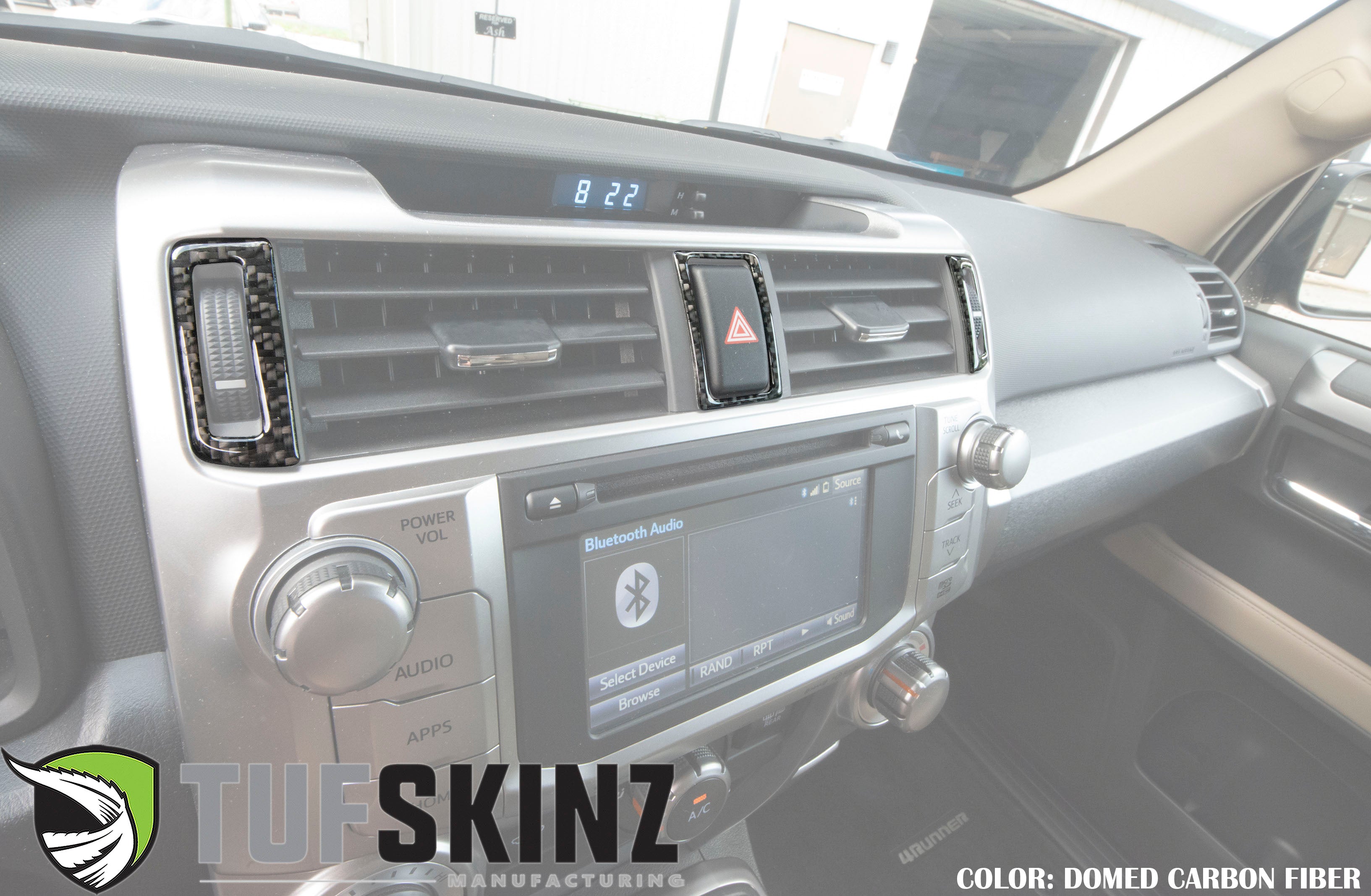 Tufskinz Center Air Vent Accent Trim For 4Runner (2014-2024) — 4Runner ...