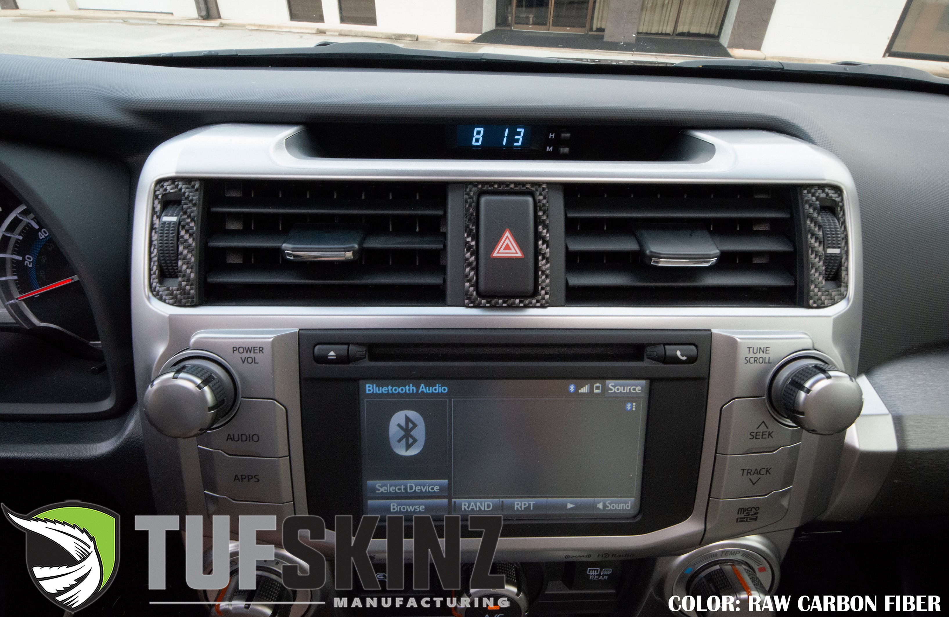 Tufskinz Center Air Vent Accent Trim For 4Runner (2014-2024) — 4Runner ...