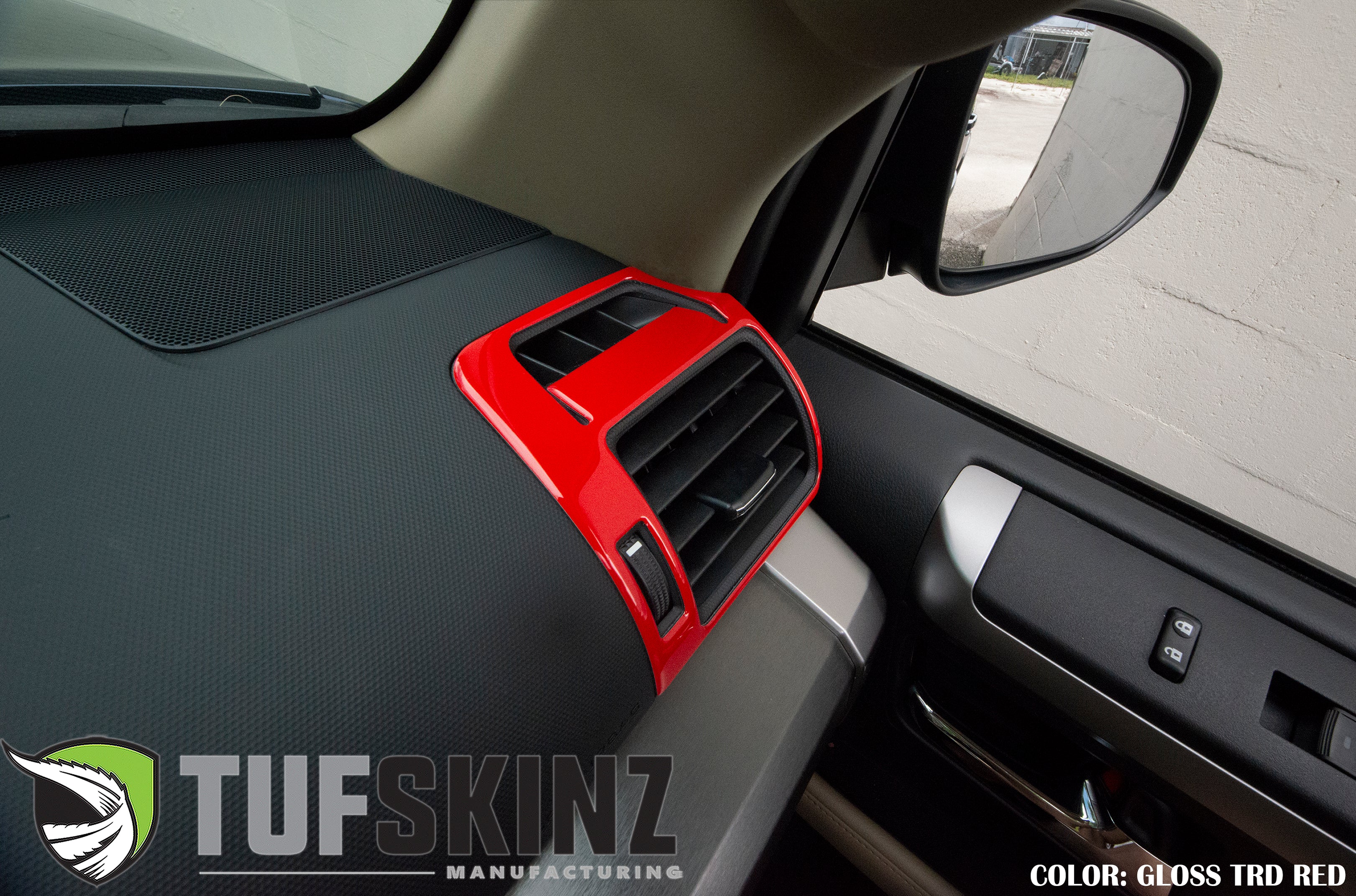 Tufskinz Upper Air Vent Accent Trim For 4Runner (2014-2024) — 4Runner ...