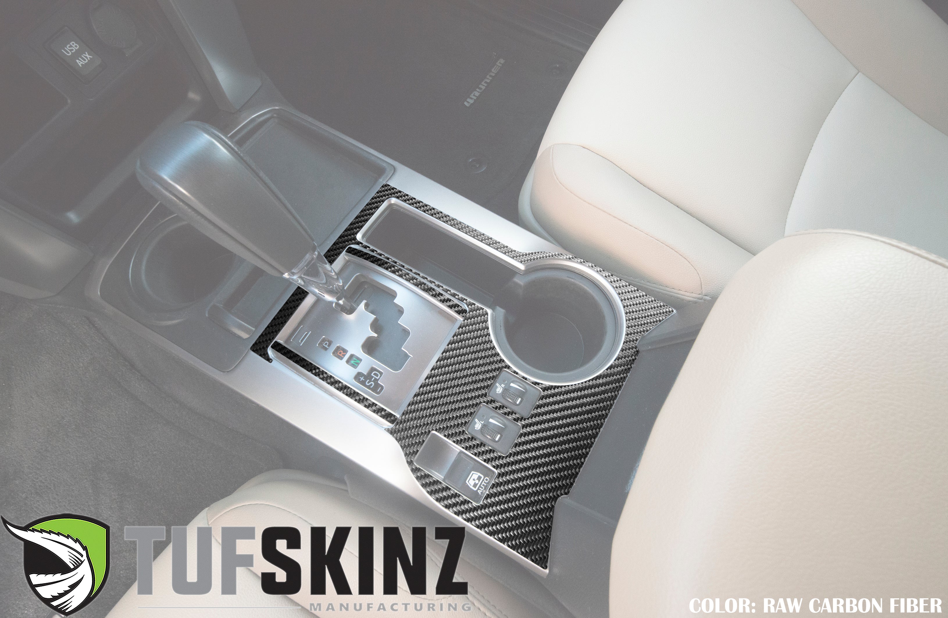 Tufskinz Console Accent Trim For 4Runner (2014-2024) — 4Runner Lifestyle