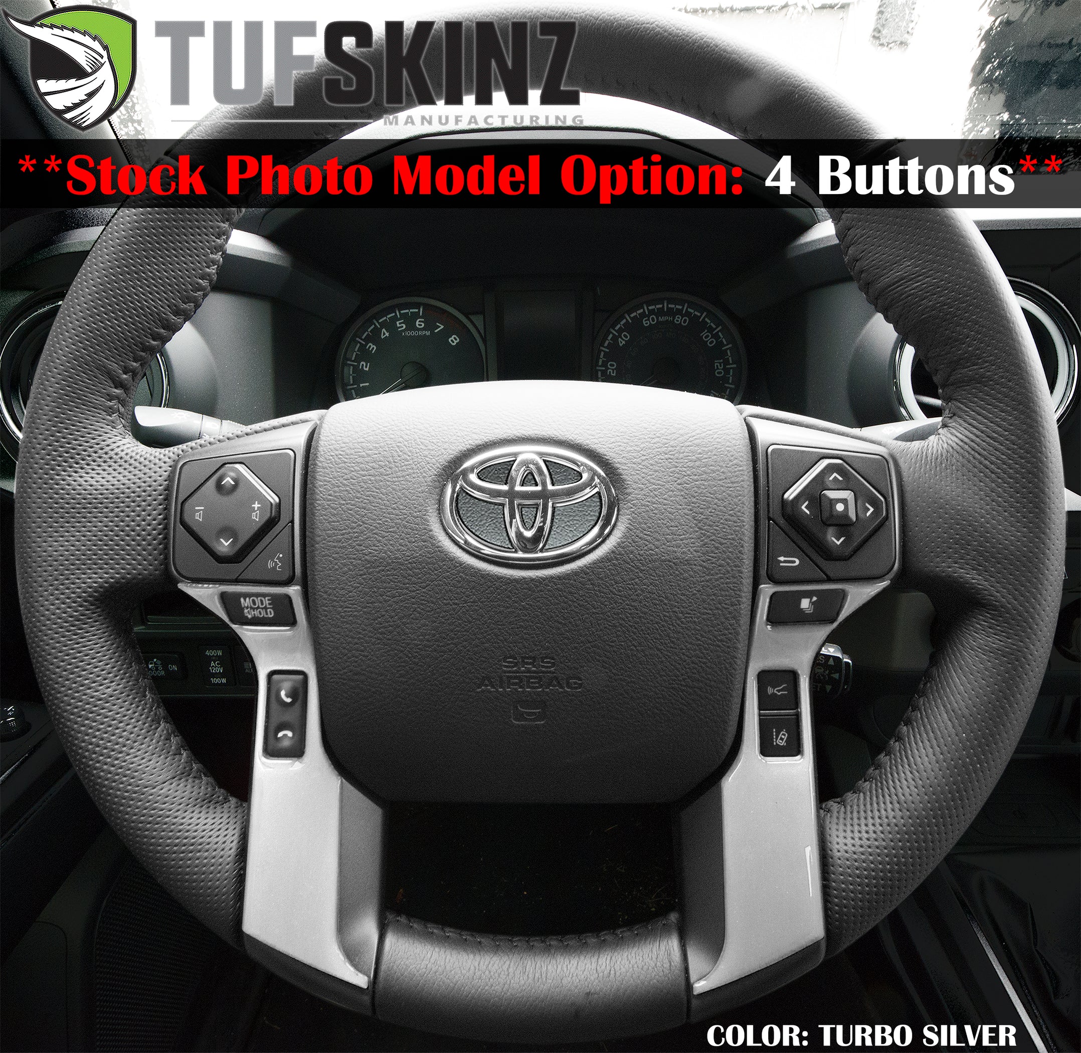 Tufskinz Steering Wheel Trim For 4Runner (2014-2024) — 4Runner Lifestyle