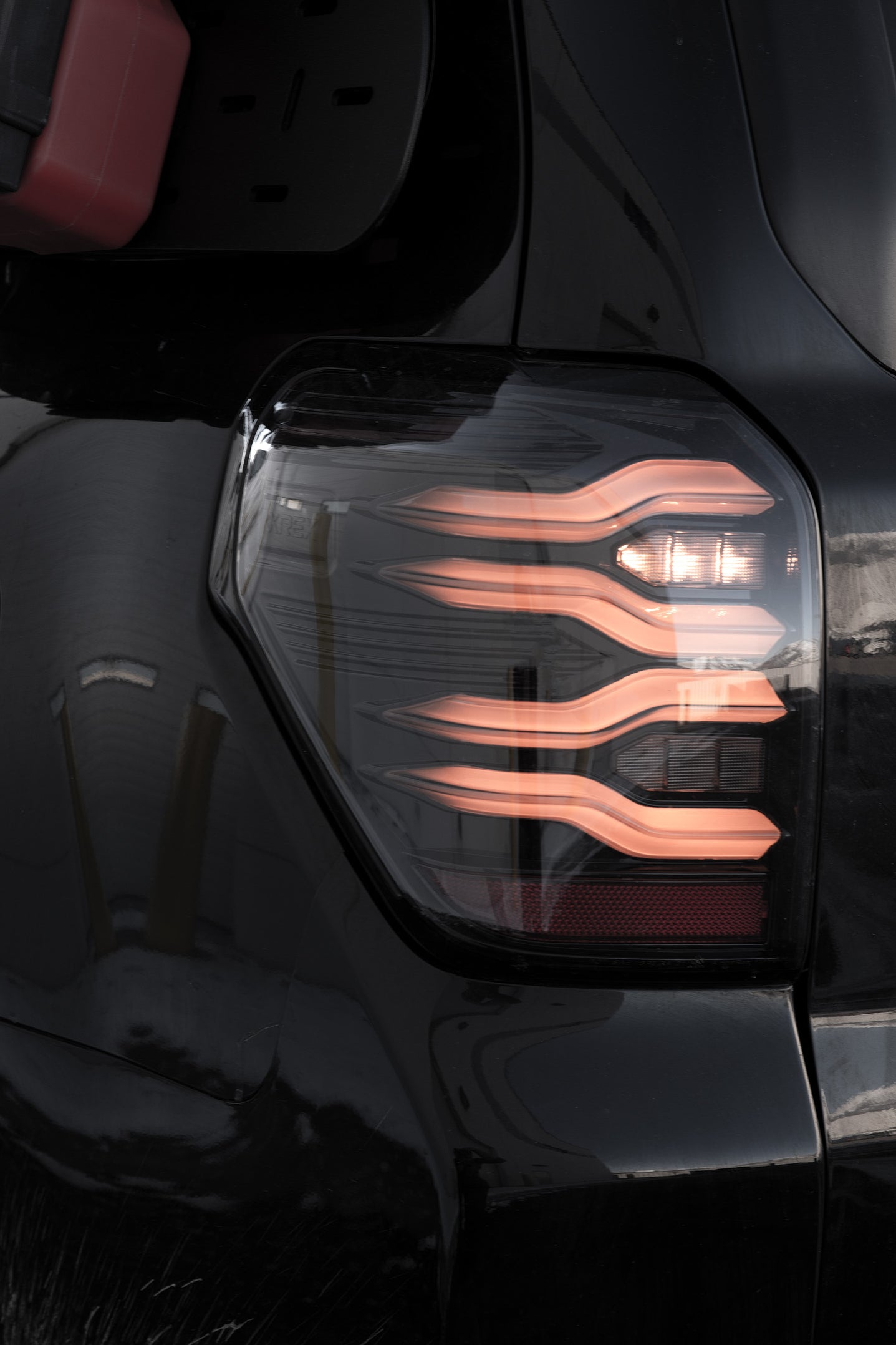 AlphaRex LUXX-Series Alpha Black LED Tail Lights For 4Runner (2010-202 ...