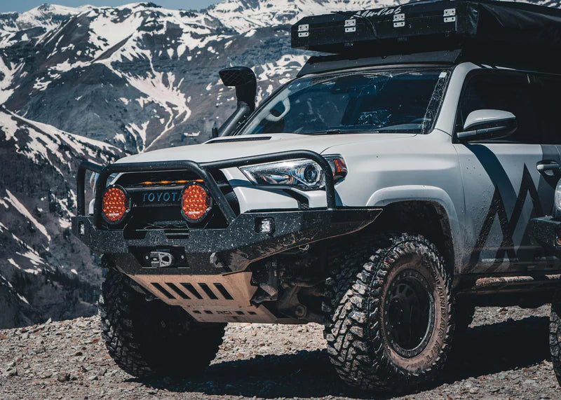 Backwoods Hi-Lite Overland Front Bumper - Bull Bar For 4Runner (2014-2 ...