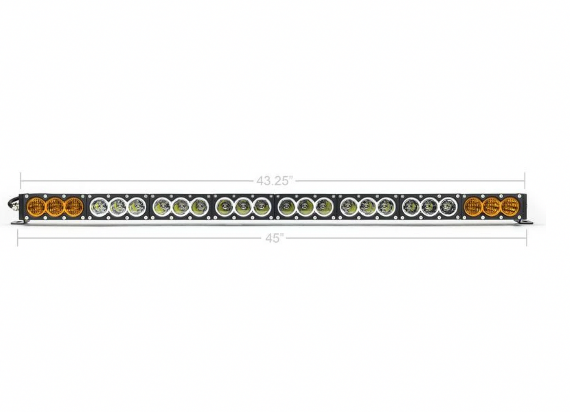 Cali Raised Prinsu LED Light Bar Mounting Bracket Kit W/ Dual Function ...