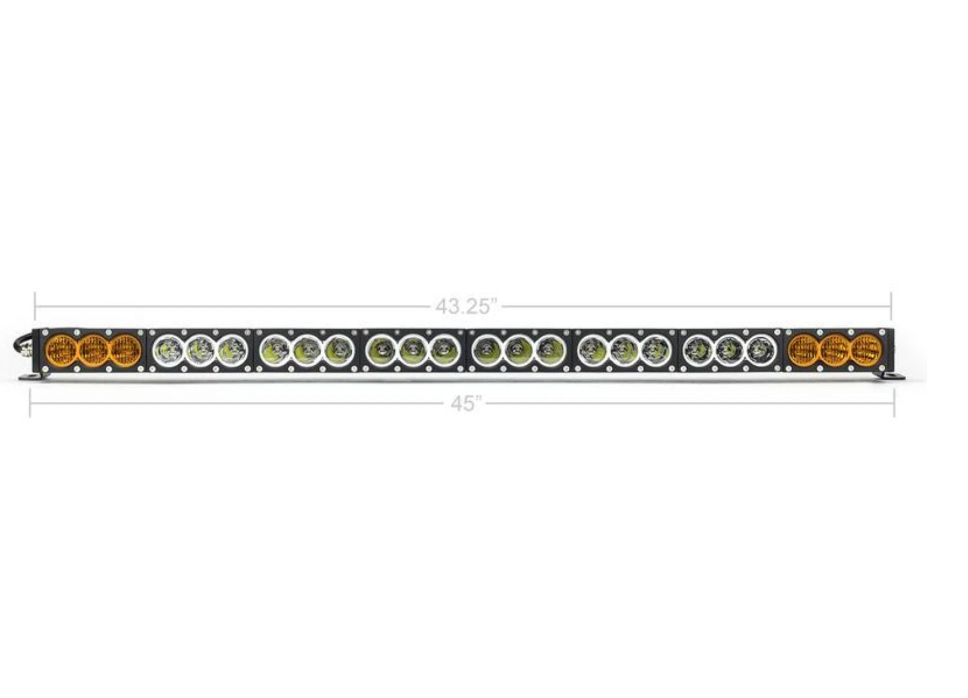 Cali Raised Prinsu LED Light Bar Mounting Bracket Kit W/ Dual Function ...