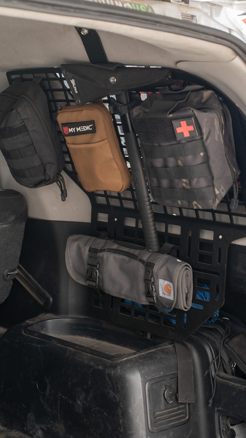 Cali Raised Interior Rear Molle Panel For 4Runner (2010-2024) — 4Runner ...