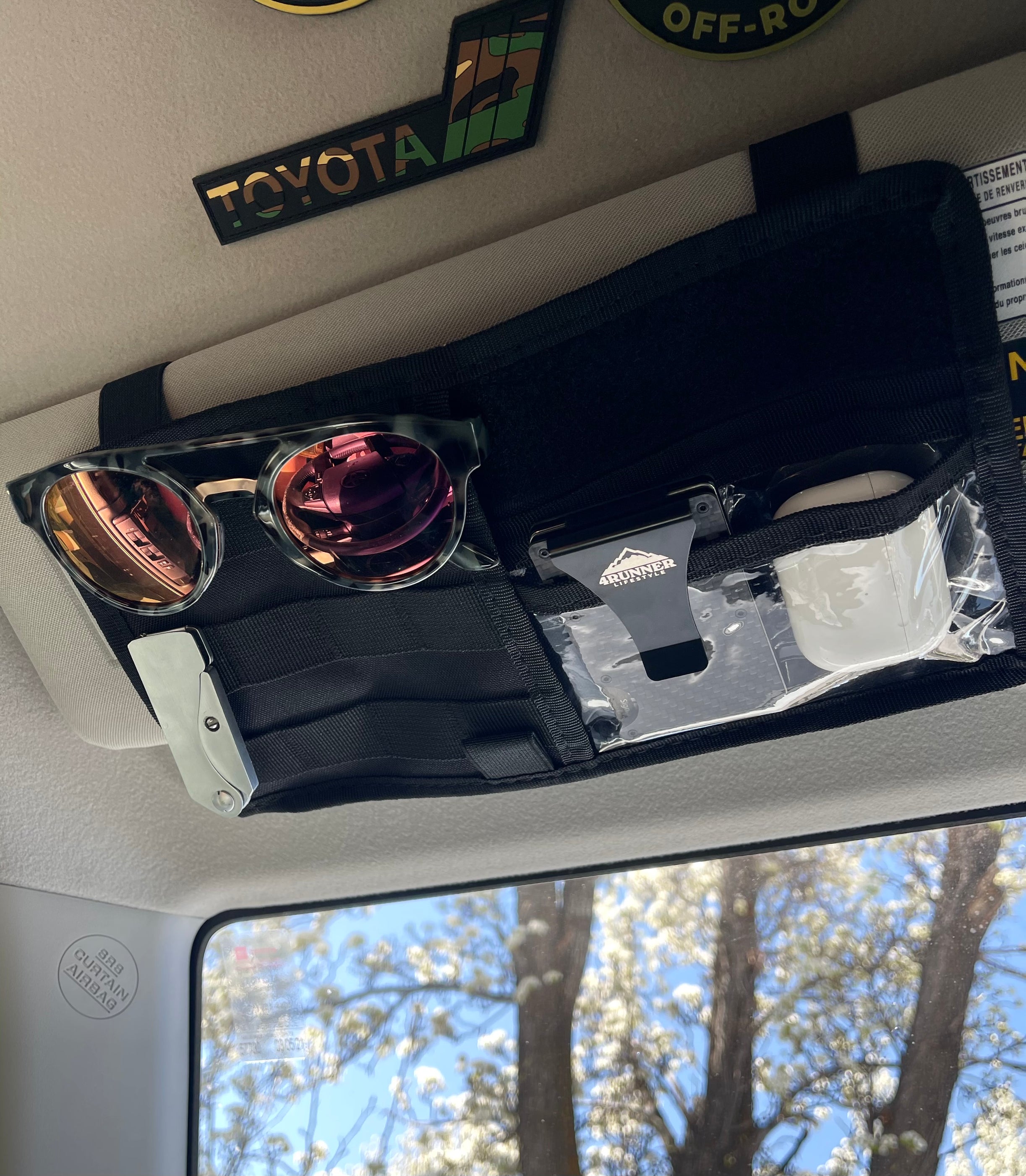 Sun Visor Molle Panel — 4Runner Lifestyle