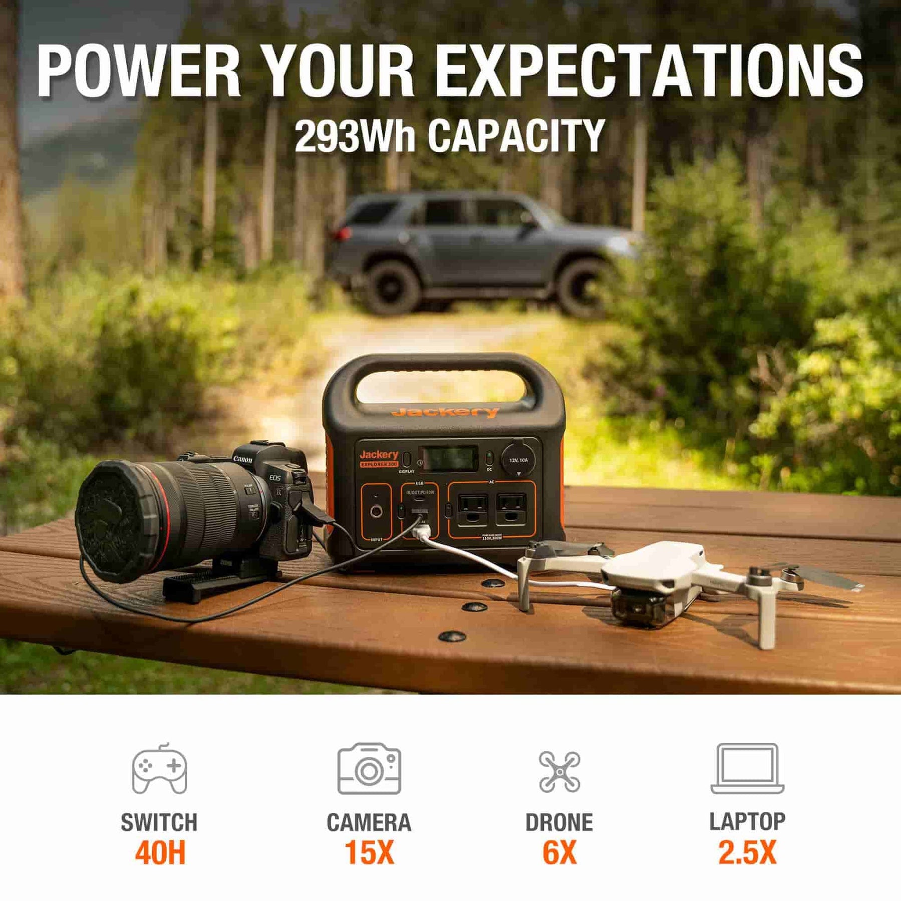 Jackery Explorer 290 Portable Power Station — 4Runner Lifestyle