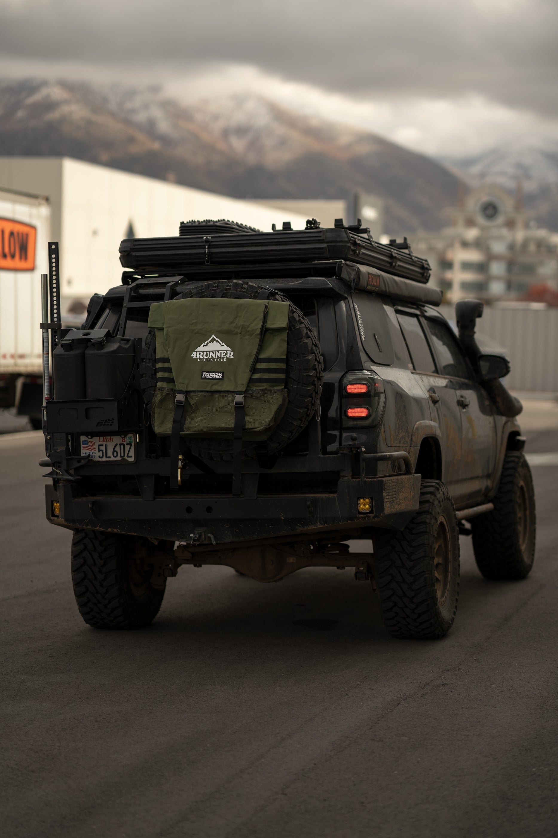 Trasharoo Spare Tire Trash Bag Green — 4Runner Lifestyle
