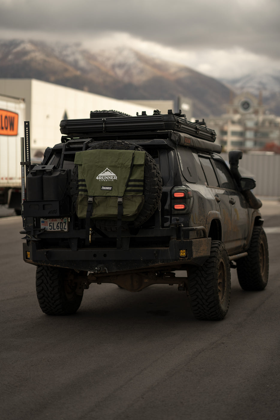 Trasharoo Spare Tire Trash Bag Green — 4Runner Lifestyle