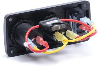 Genesis Offroad Two Socket Accessory Panel — 4Runner Lifestyle